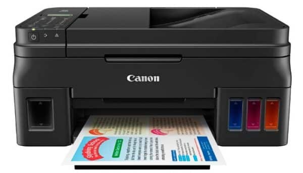Canon PIXMA G4600 reset penghitung bantalan tinta limbah